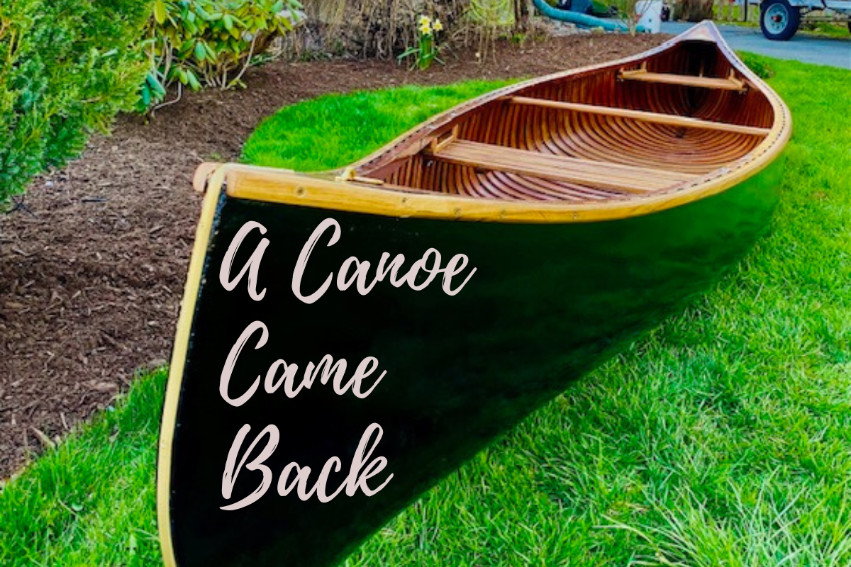 A Canoe Came Back - The Thoughtful Rower